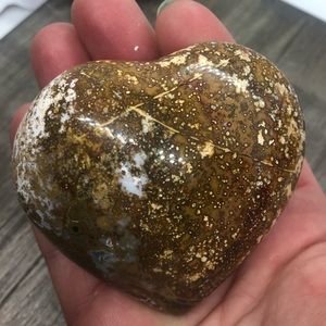 Accents | Rare Ocean Jasper W Natural Geode Specks Agate | Poshmark